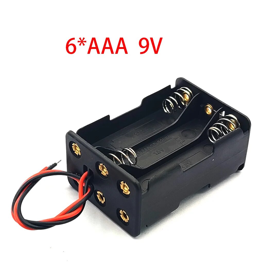 Держатель батареек 6xAAA 9V