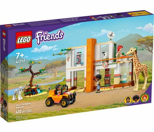 Конструктор LEGO Friends 41717 Спасательная станция Мии для диких зверей