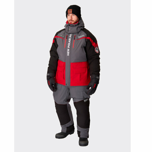 Костюм зимний мужской Alaskan "NewPolar M11" (Красный/Серый/Черный) до -40°C, XXL