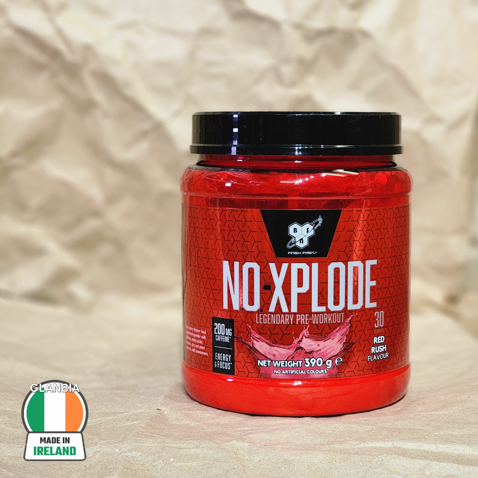 Предтренировочный комплекс BSN N. O.-Xplode (390 г) со Вкусом ред раш
