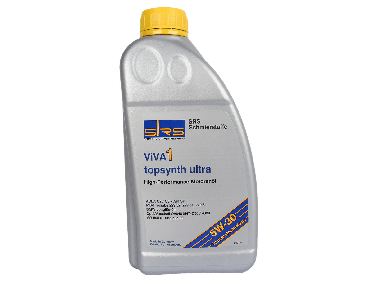 Масло моторное SRS VIVA 1 topsynth Ultra 5W30 1л