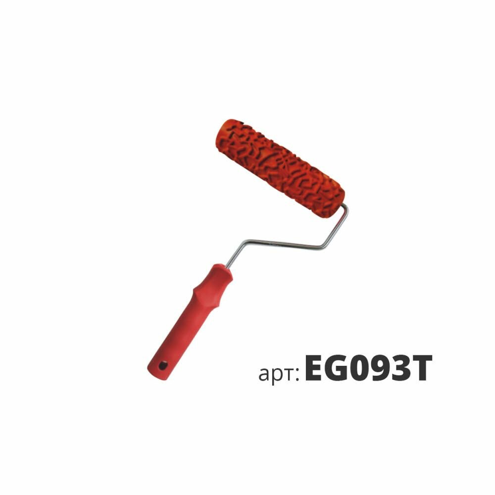 Валик декоративный резиновый жесткий STMDecor EG T (180мм) мозаика EG093T