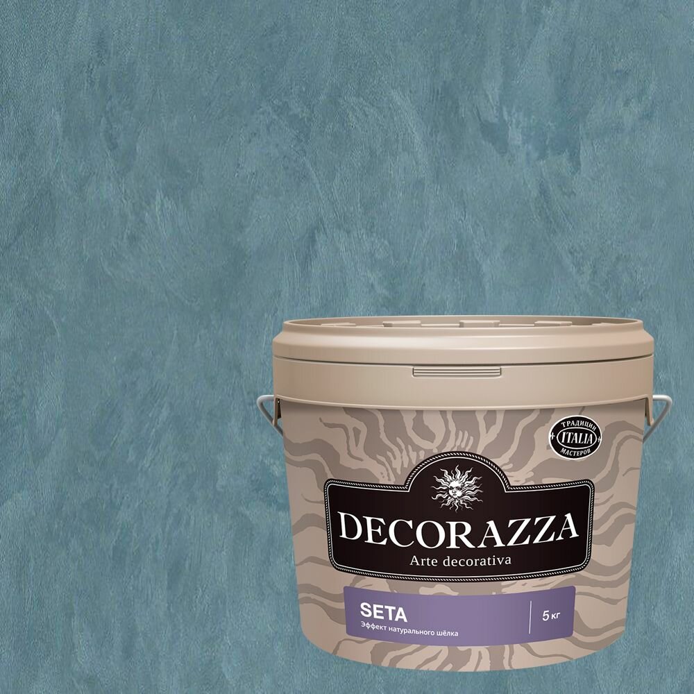Декоративная штукатурка с эффектом натурального шелка Decorazza Seta (5кг) ST 11-145