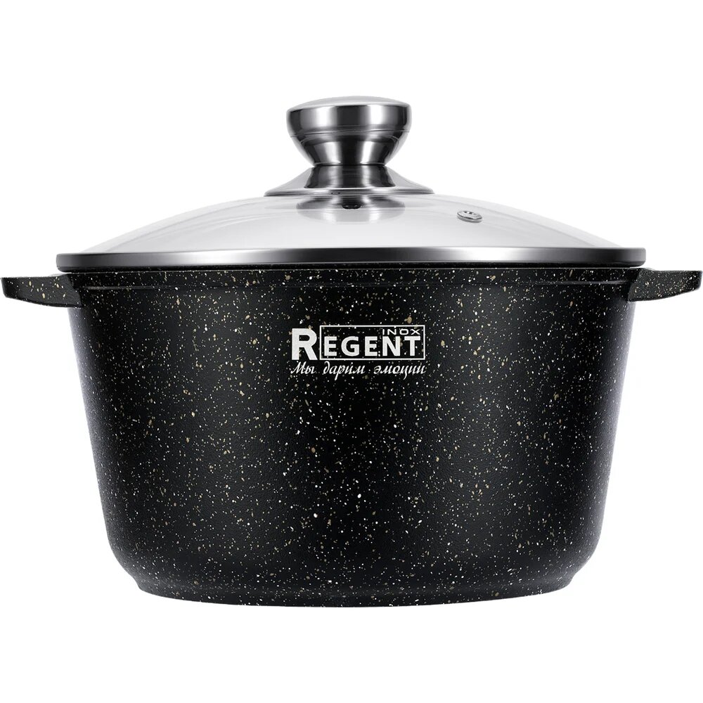 Кастрюля Regent inox COSMO Linea 3.8 л 93-AL-CS-4-22, нержавеющей стали, легко