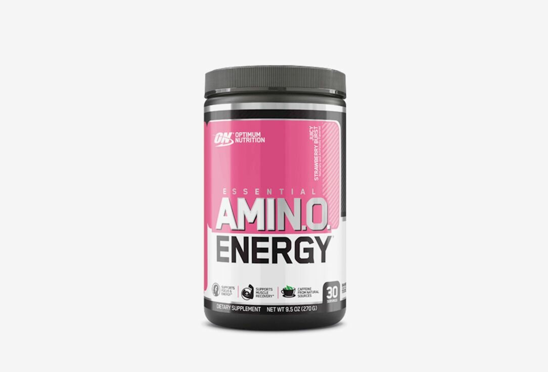 Комплекс аминокислот OPTIMUM NUTRITION Essential Amino Energy Juicy Strawberry Burst 270 г
