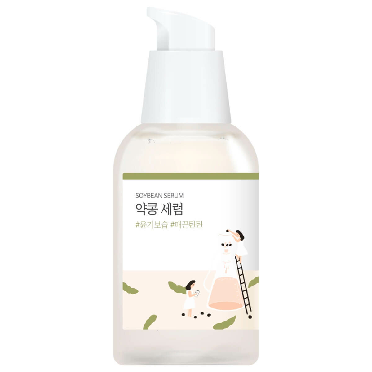 Питательная сыворотка с чёрной соей и комплексом витаминов Soybean Serum, 50 мл, Round Lab