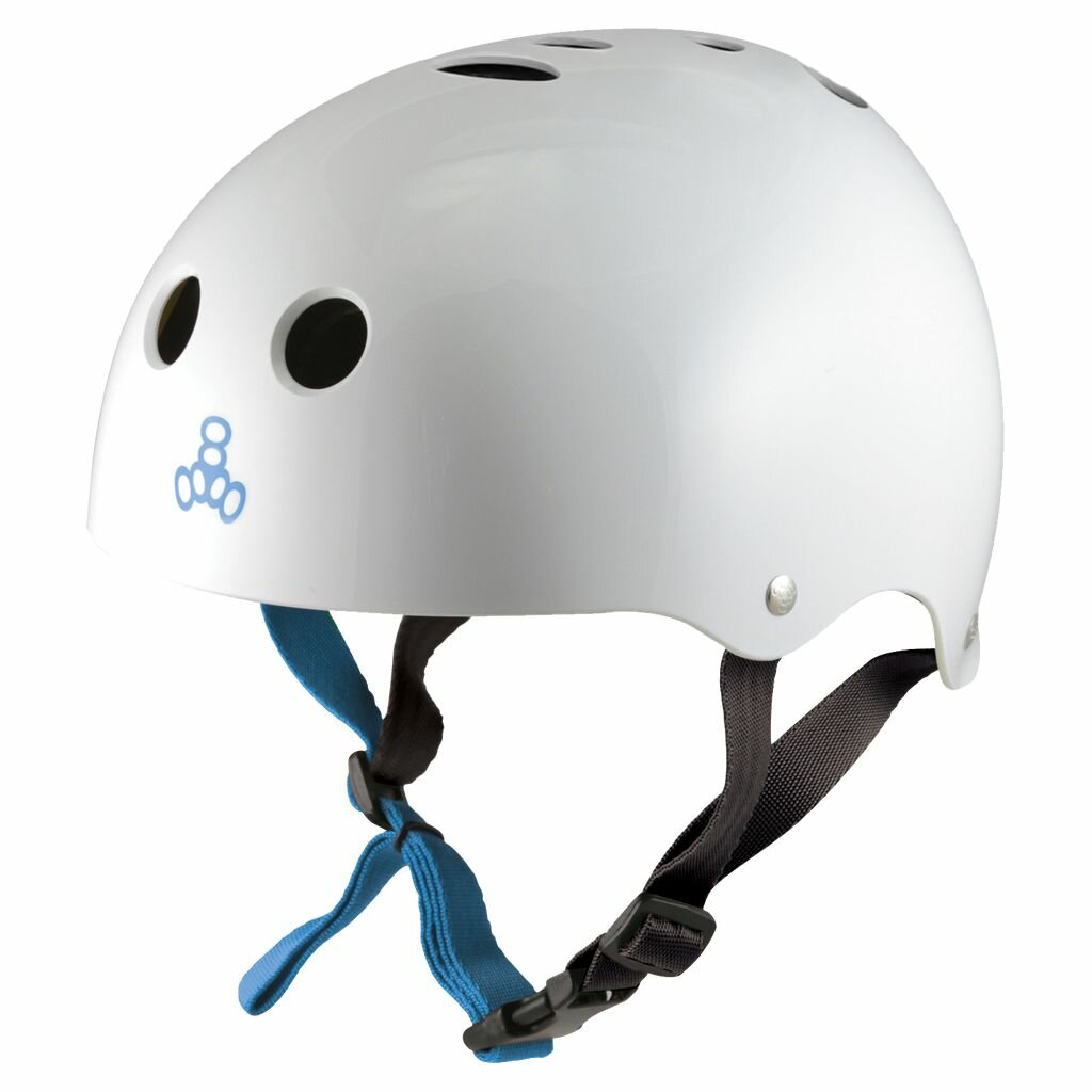 Шлем Triple 8 Sweatsaver Halo Water Helmet V.2 WHT GLS, M
