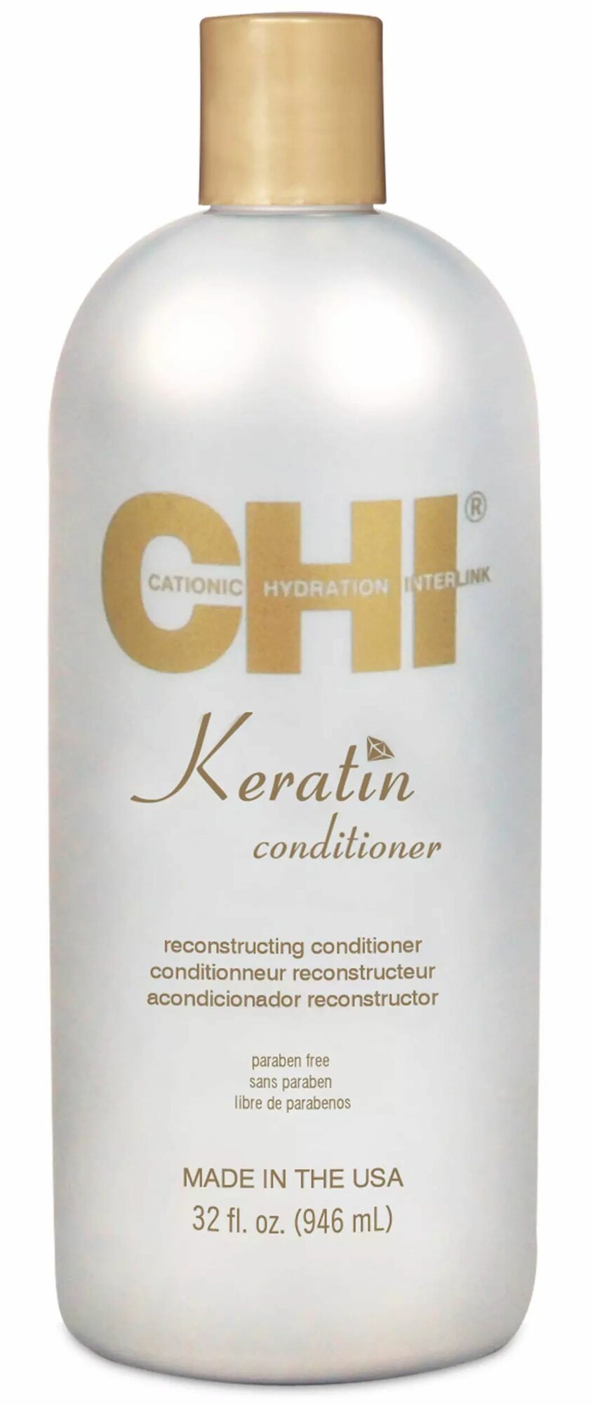 CHI Keratin Conditioner - Кератиновый восстанавливающий кондиционер 946 мл