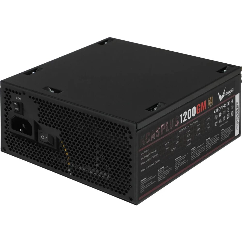 Блок питания 1200W Formula (KCAS PLUS 1200GM)
