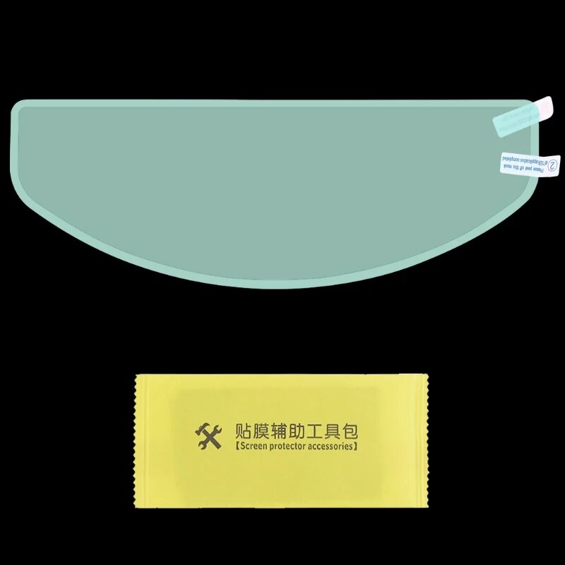 Защитная пленка для мотоциклетного шлема, защита от царапин, противотуманная пленка, прозрачная вставка для линз козырька, к