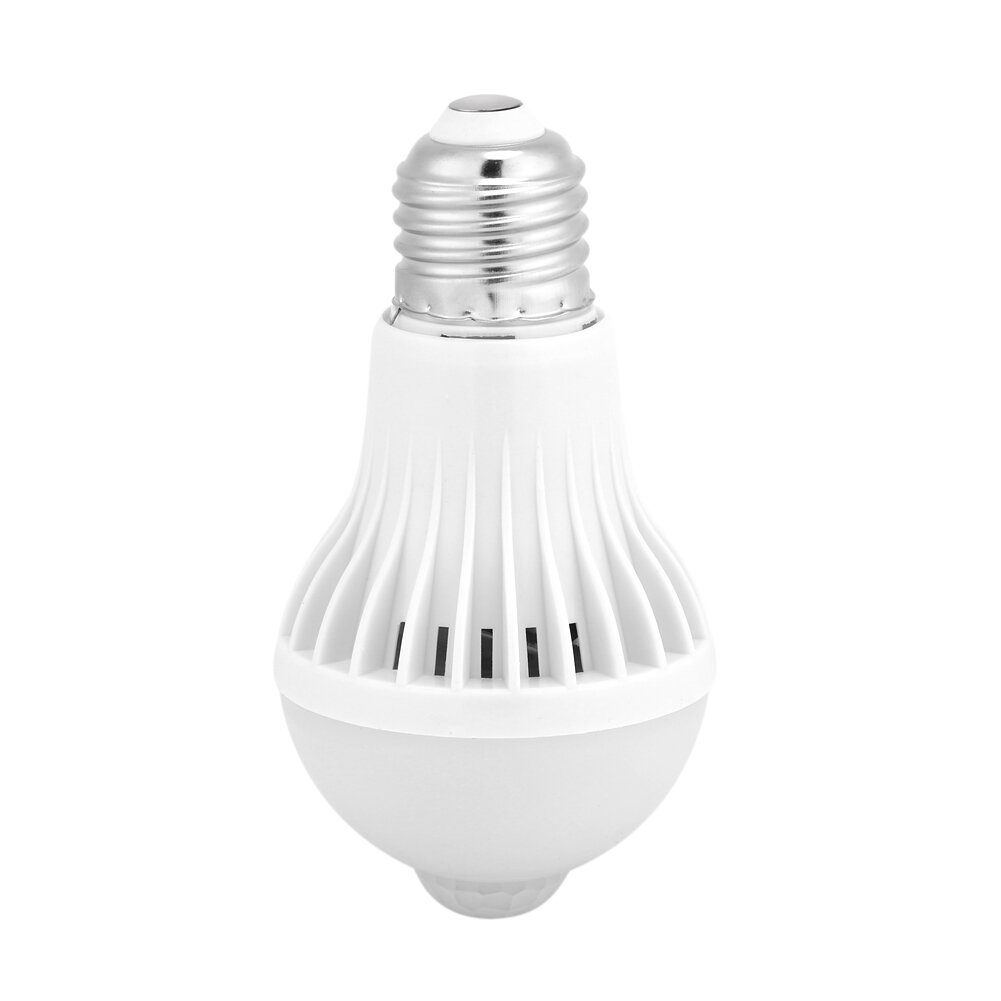 E27 Intelligent Detection PIR Infrared Motion Sensor Light LED Lamp Bulb 5W