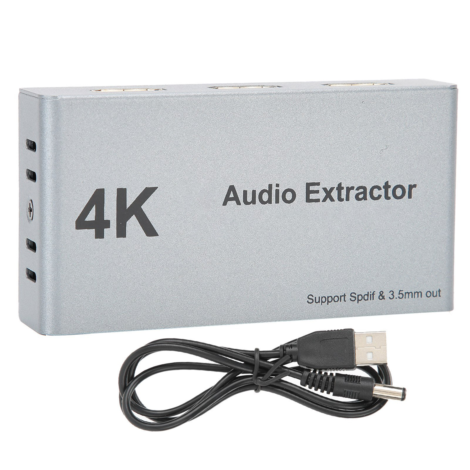 HDMI Audio Extractor Distributor 2 in 1 out 4k 30hz to optica spdif 3.5mm