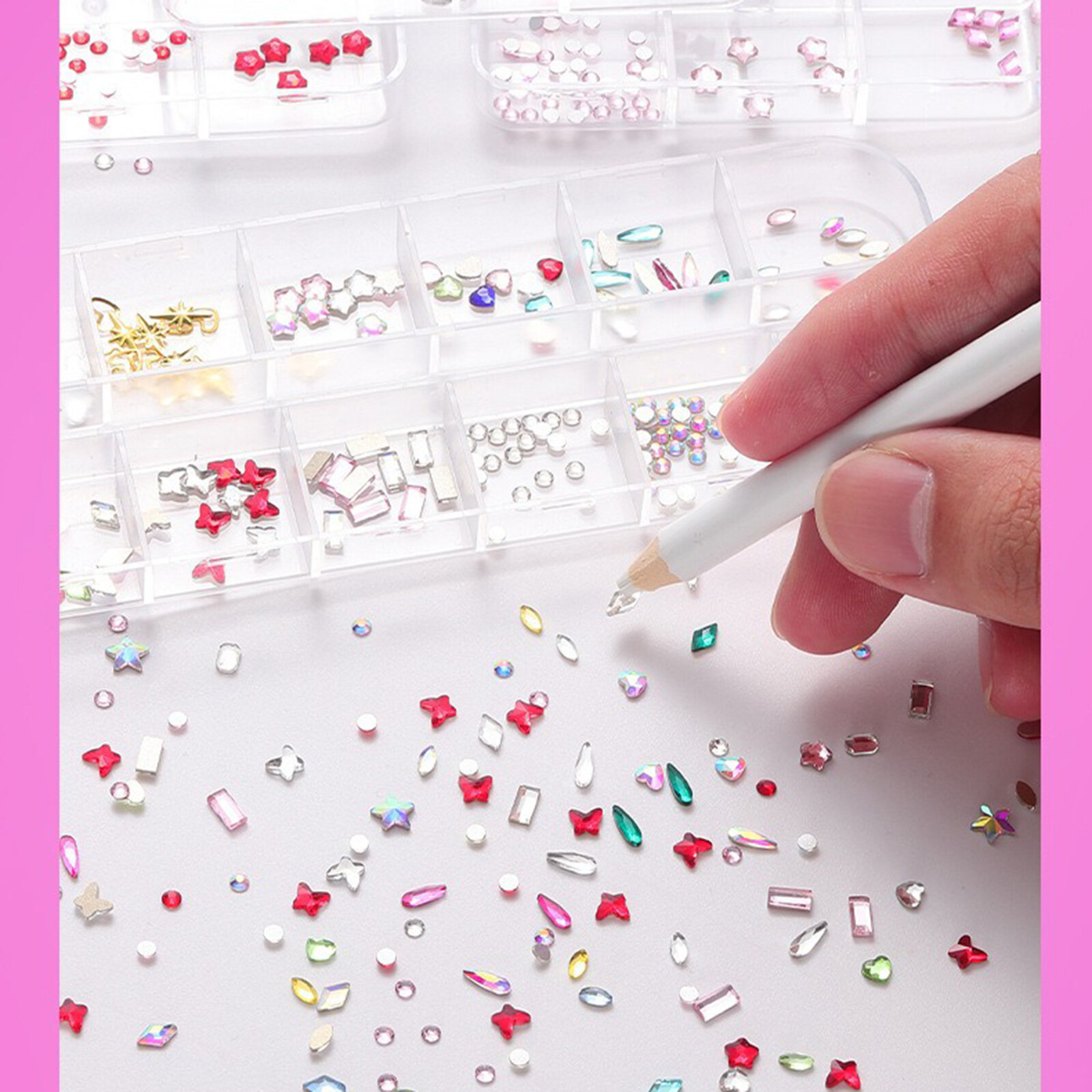 Набор для украшения зубов (кристаллы)