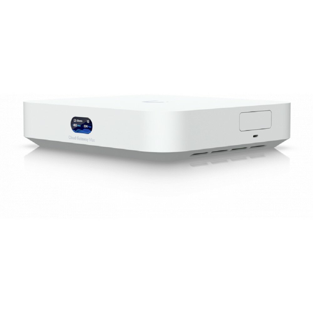 Ubiquiti Сетевое оборудование UCG-Max Маршрутизатор 4 ядра 1,5 ГГц , 4х 2,5G RJ45, 1х 2.5G RJ45 WAN