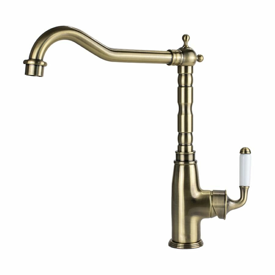 Смеситель однорычажный для кухни KAISER Vincent 31544-1 бронзовый