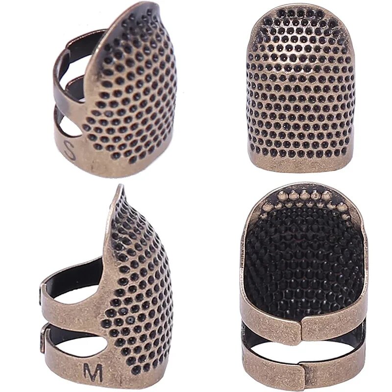 Металлические наперстки для шитья M(25x18mm)-3Pcs, Copper