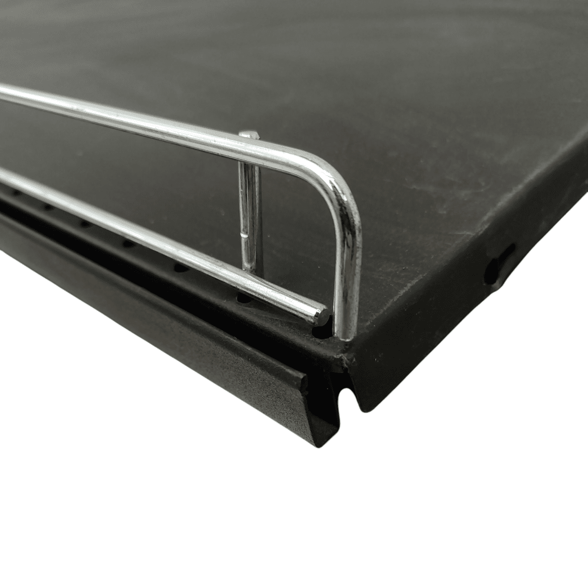 Ограничитель полки Стандарт 995x65 мм хромированный 10 шт.