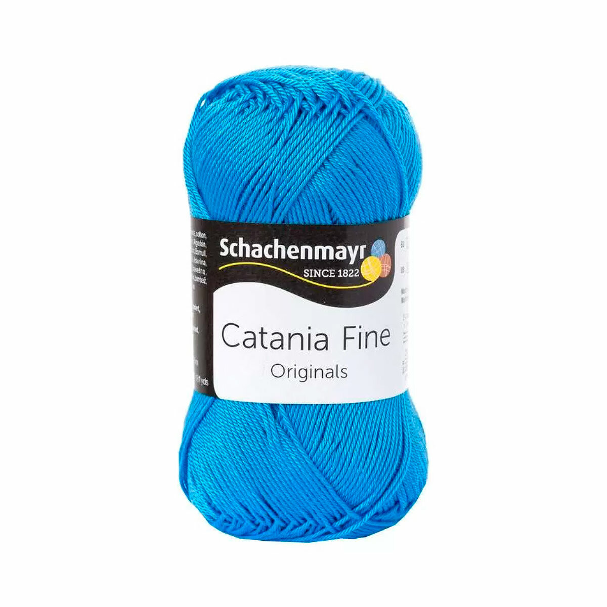 Catania Fine /Катания Файн/ пряжа Schachenmayr Originals, MEZ, 9807300 (00364, *, capri (капри), синий)