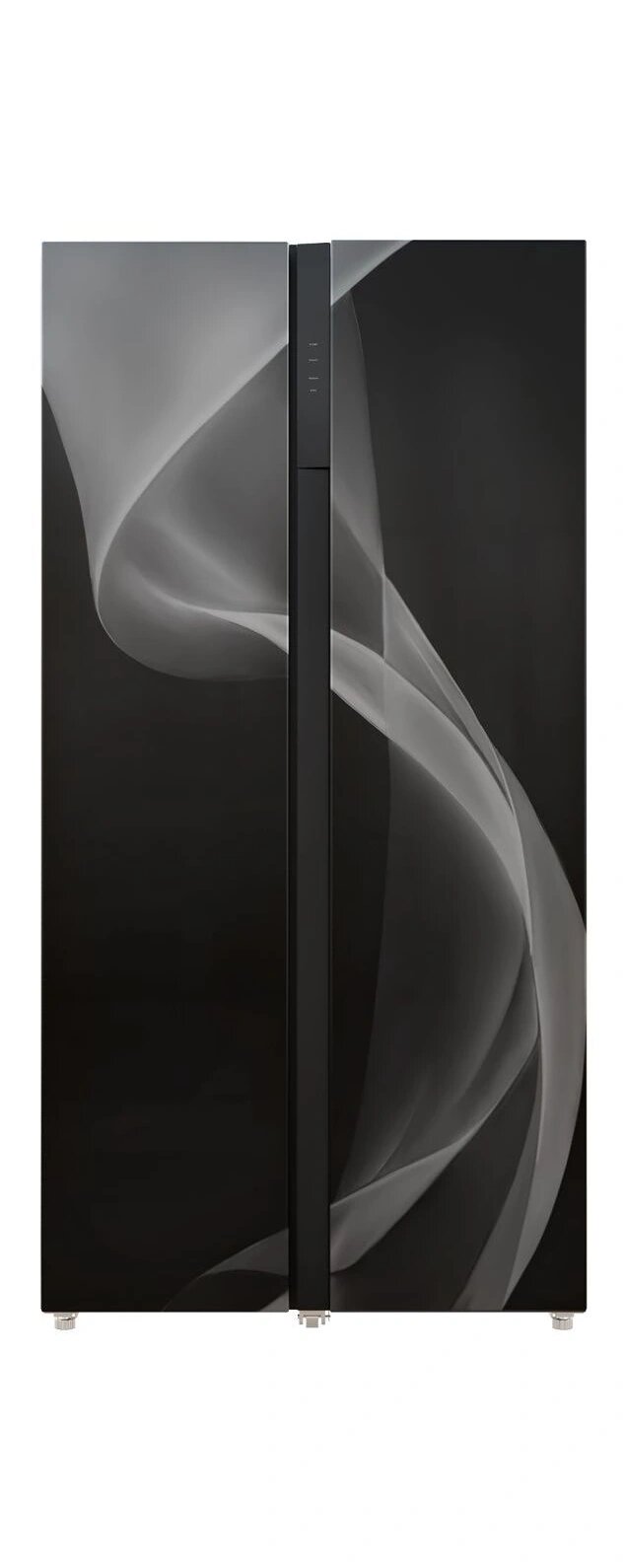 Холодильник Lex LSB530BLID, двухкамерный, No Frost, инверторный компрессор, черный