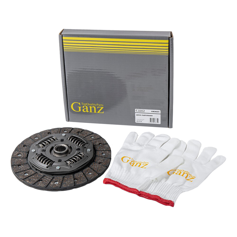 Диск сцепления CHEVROLET NIVA (ВАЗ 2123), Lada Niva Travel ВАЗ 2123/ 2121/2131 GANZ GIE36211