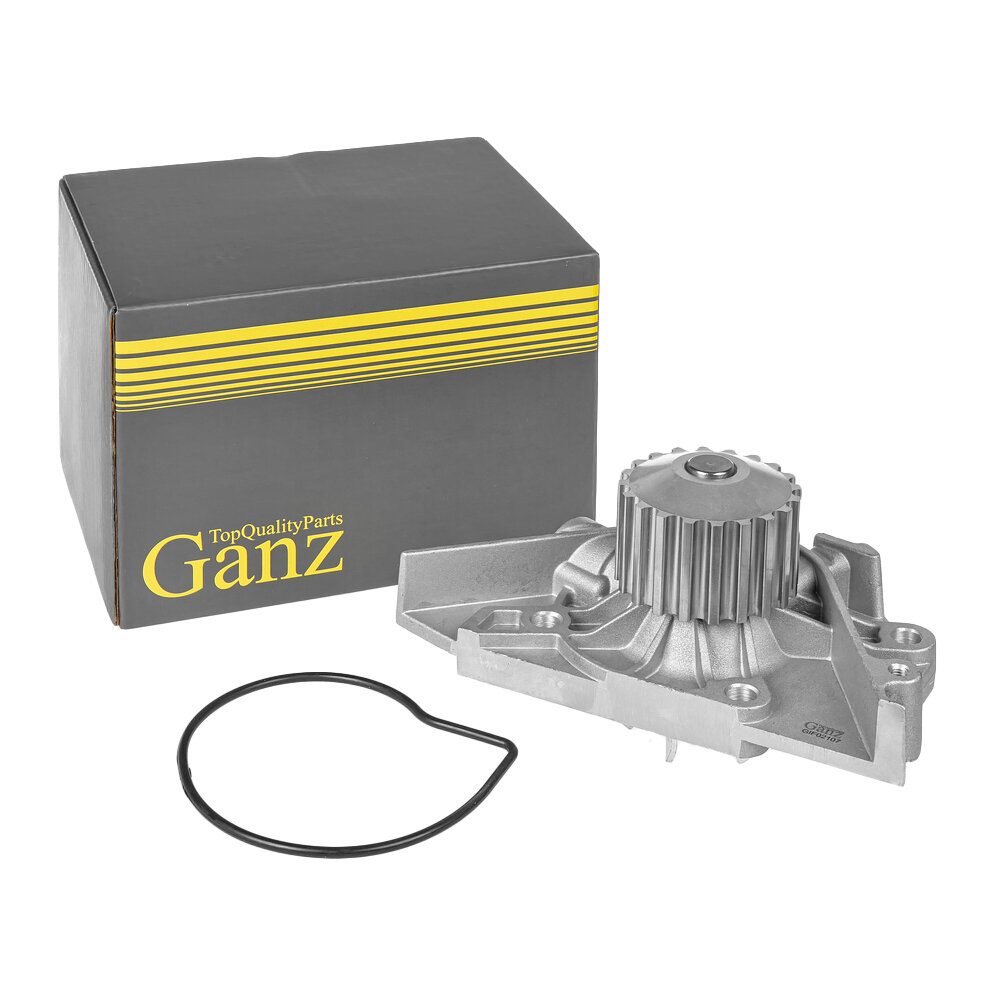 Помпа, водяной насос CITROEN C4/C5/PEUGEOT 406/407 all 1.8.2.2L 02-> GANZ GIF02107