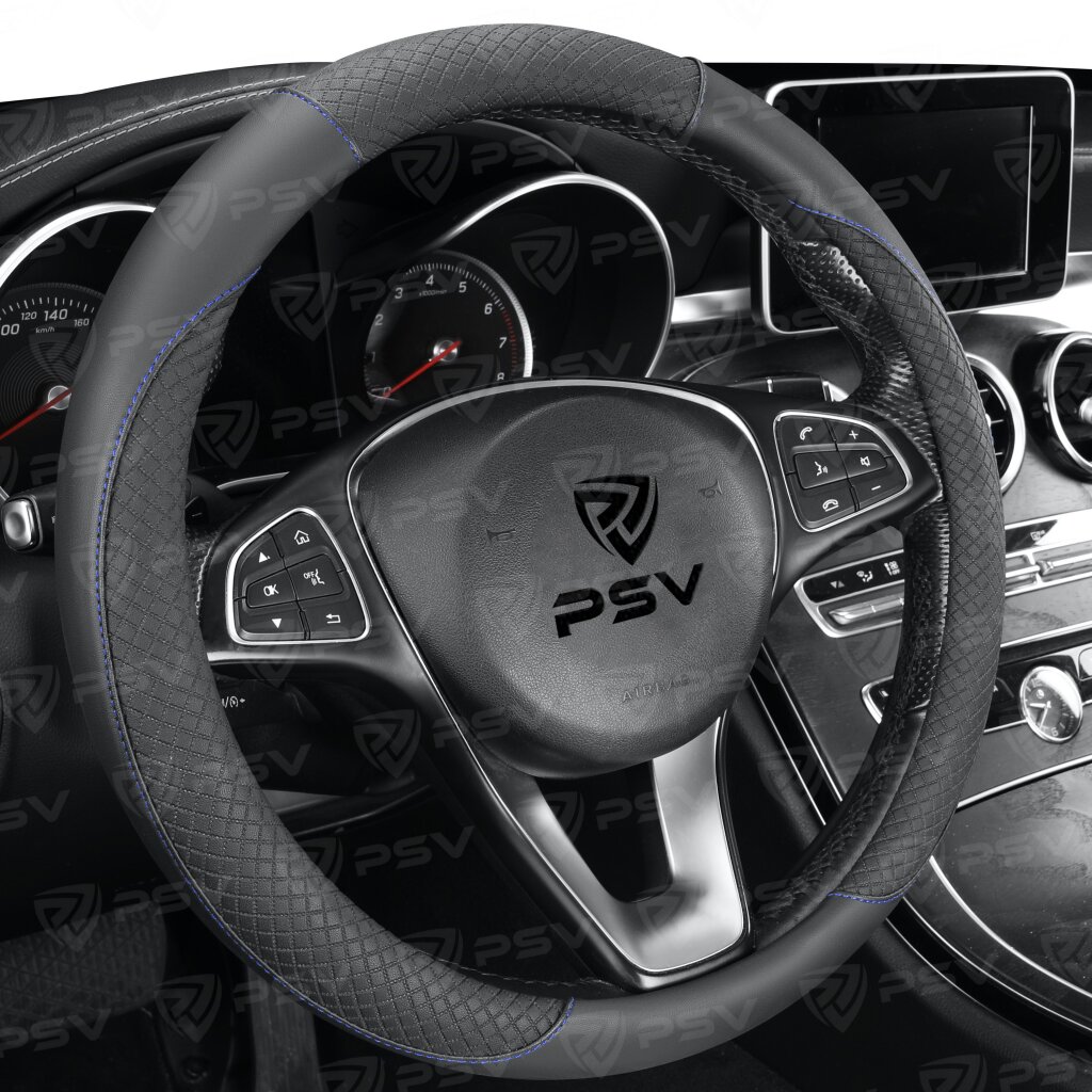 Оплётка руля PSV GREAT Эко кожа черный