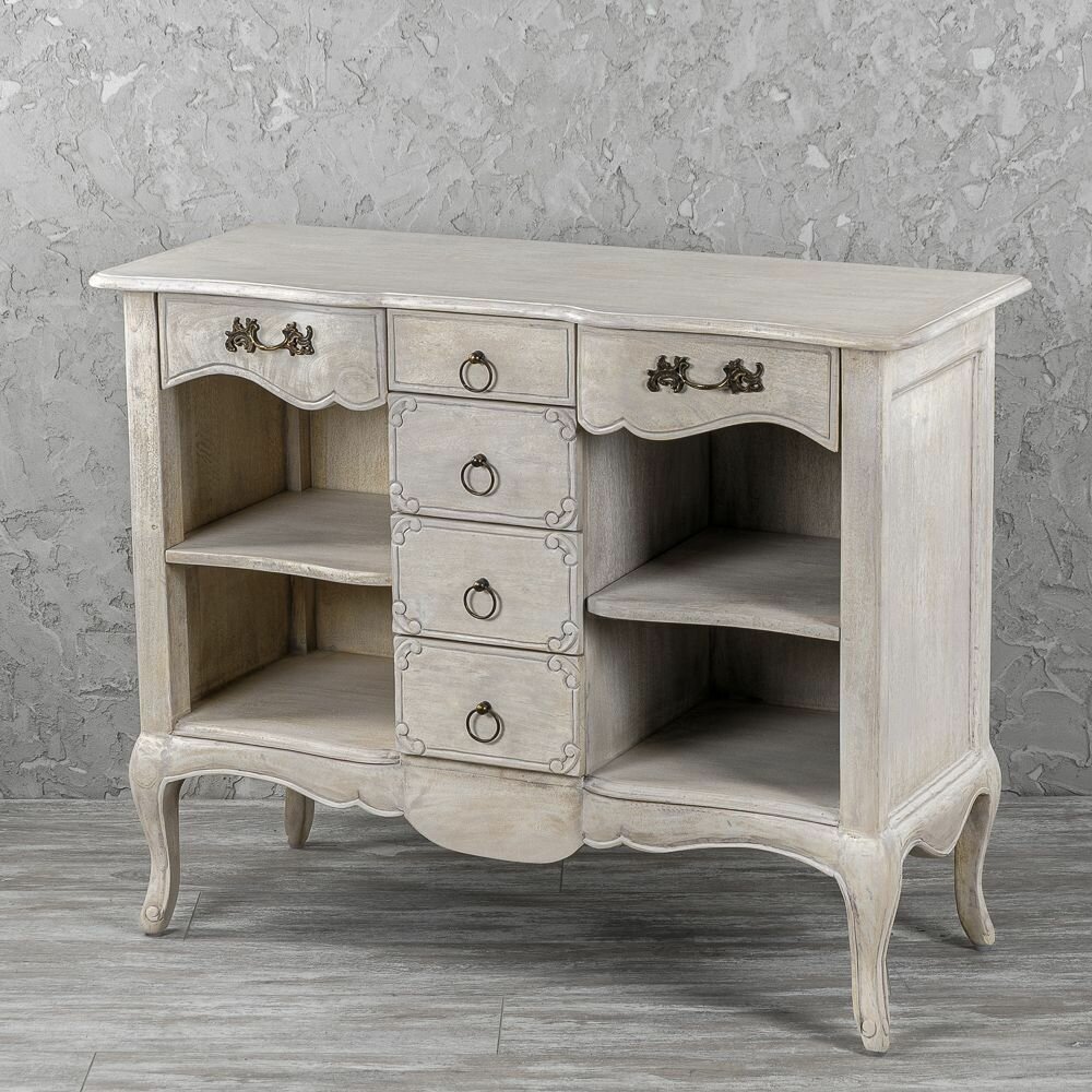 Комод из массива акации «Патриция-1», Decor of today, 109х43х86, белый