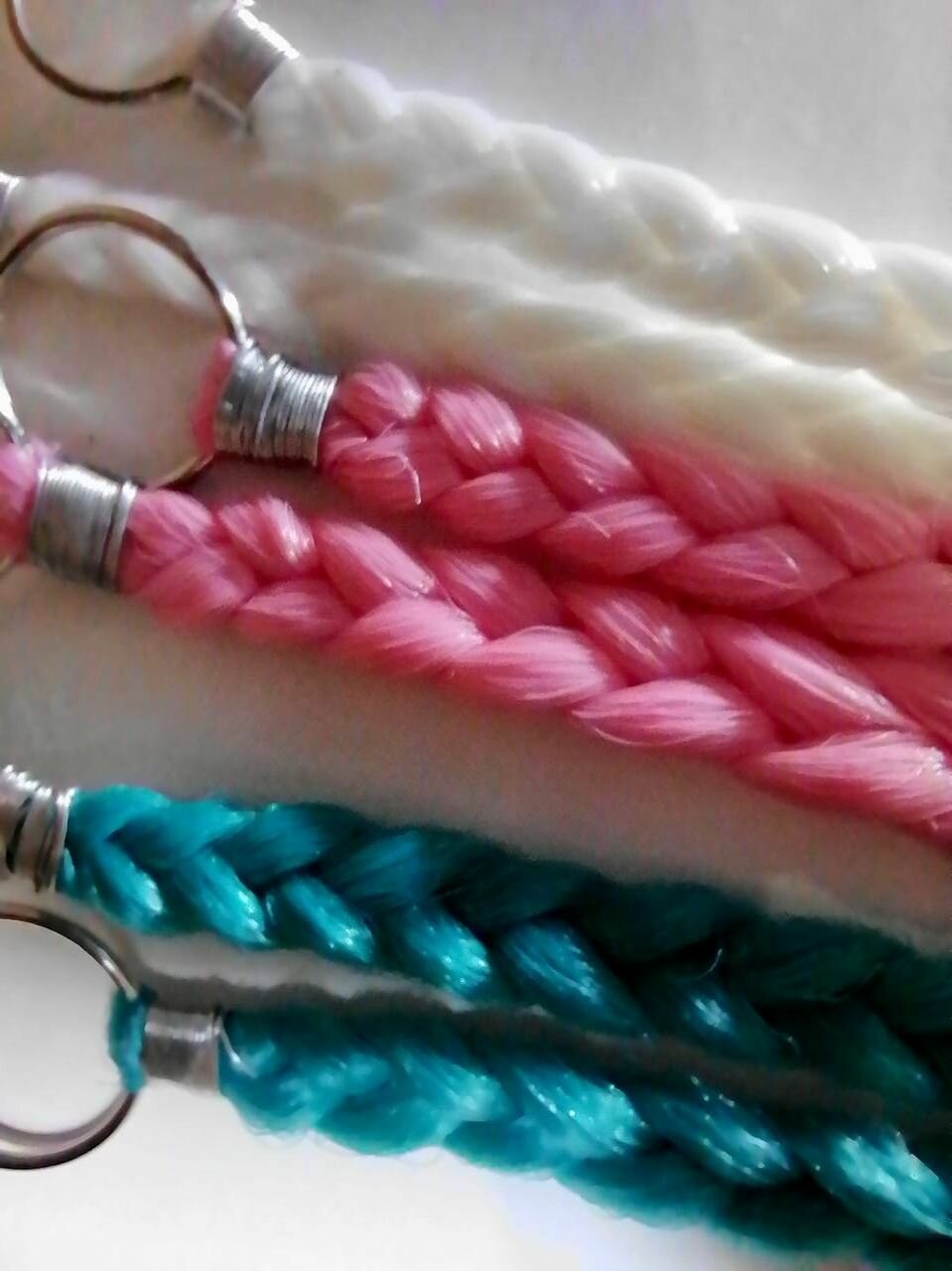 Косички на колечках