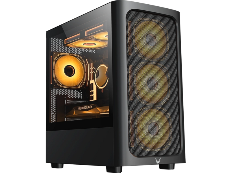 Корпус Formula Air Mesh G3 черный без бп mATX 7x120mm 5x140mm 2xUSB2.0 1xUSB3.0 audio bott PSU