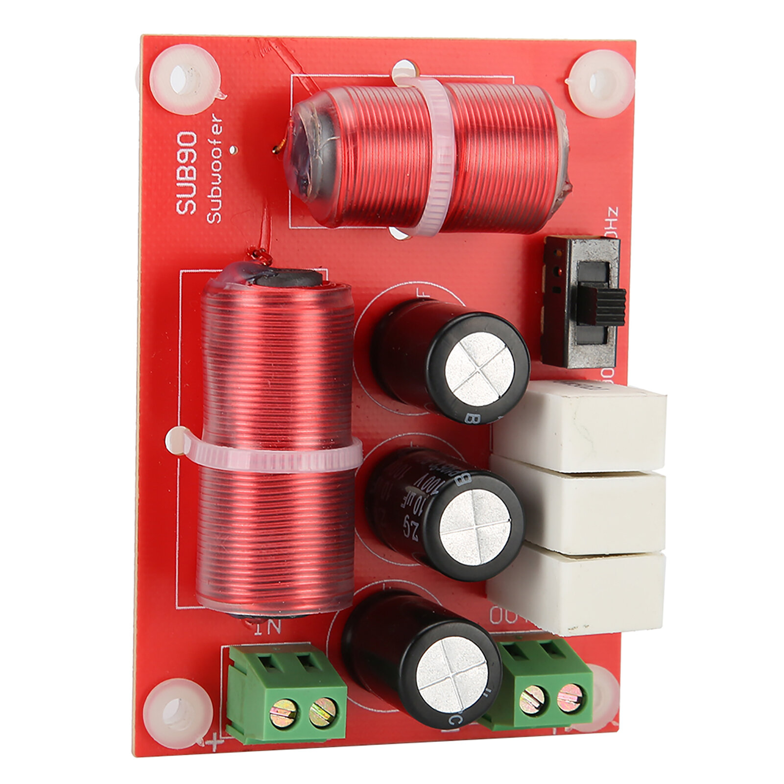 Делитель частот НЧ, 3-полосный кроссовер, для динамиков 4-8"