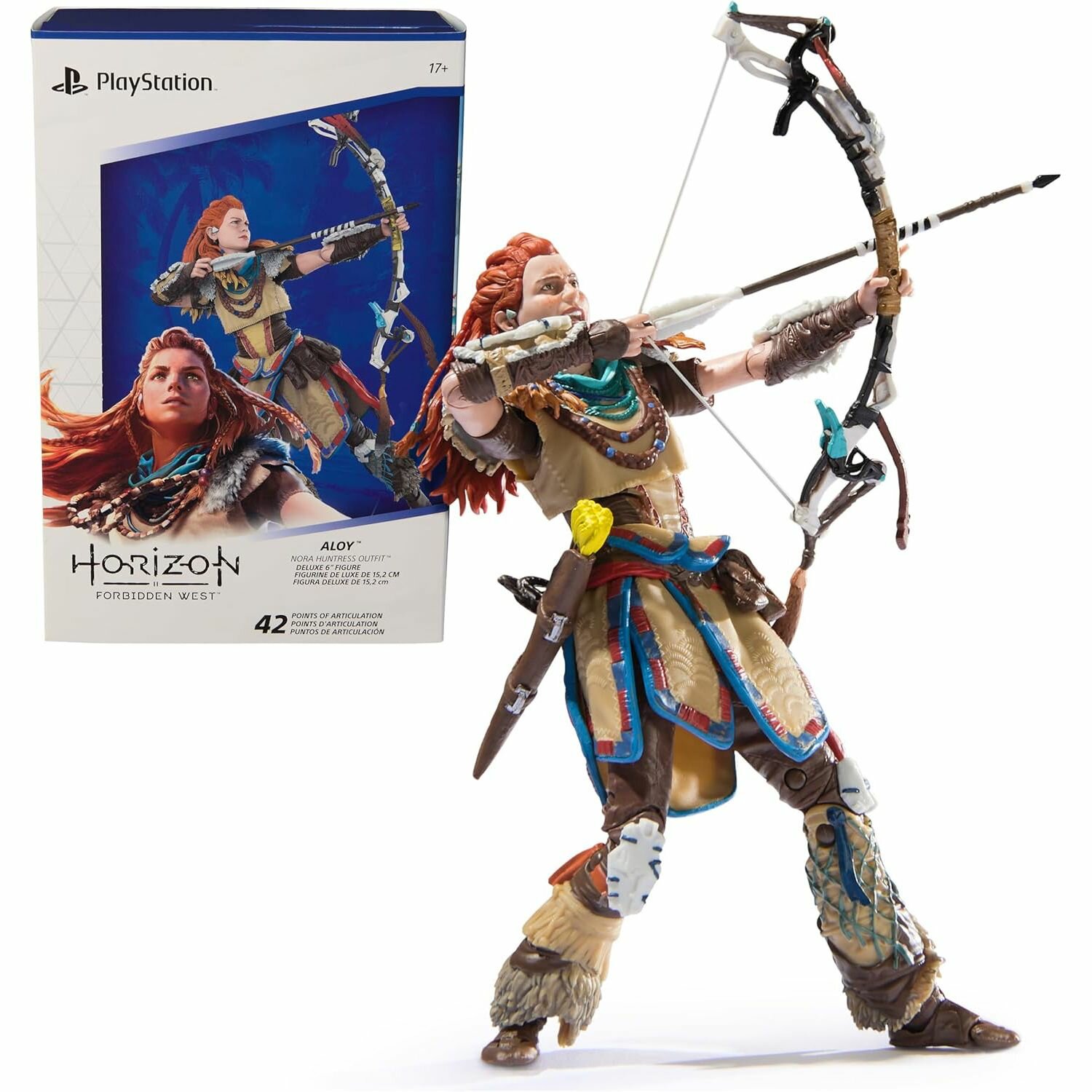 Фигурка Playstation Horizon Forbidden West, Aloy 6 дюймов Версия делюкс