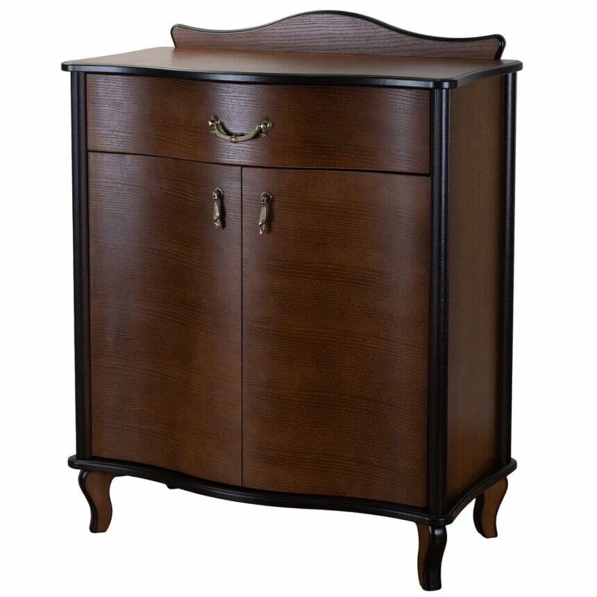 Комод Мебелик Джульетта с распашными дверцами орех Размеры: Высота 960мм Глубина 420мм Ширина 750мм