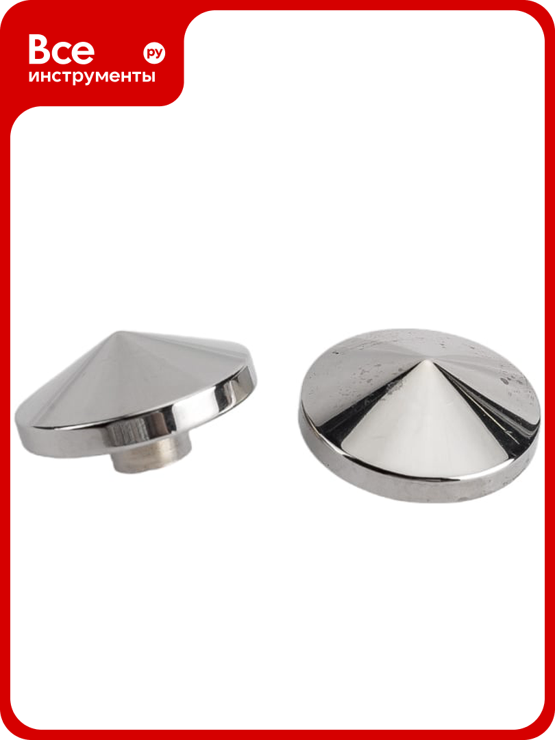 Сквозное крепление для зеркал европартнер d22, конус, никель. 16 0126 1 2 шт, для зеркал европартнер