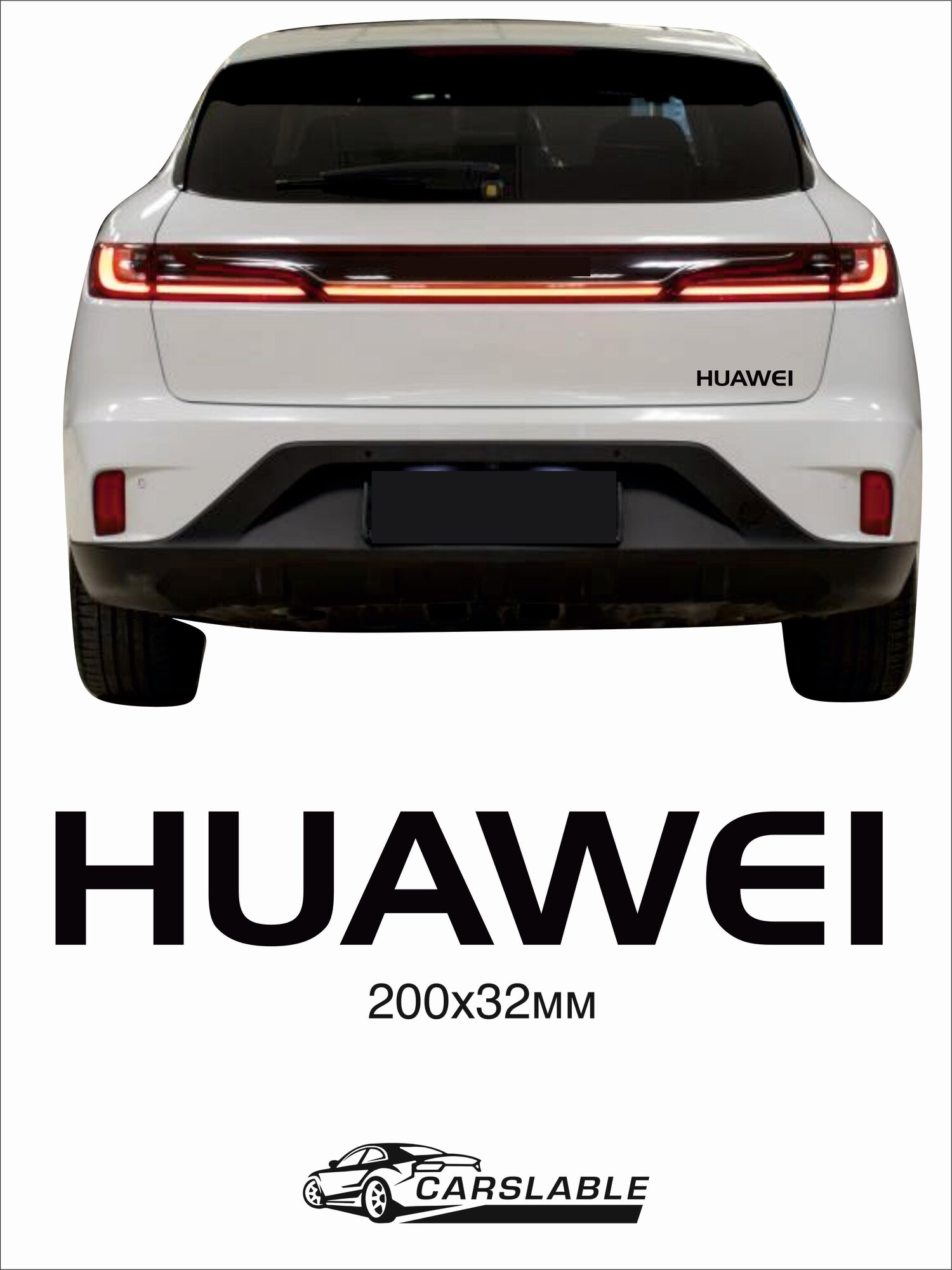 Орнамент (логотип, шильдик) HUAWEI Black