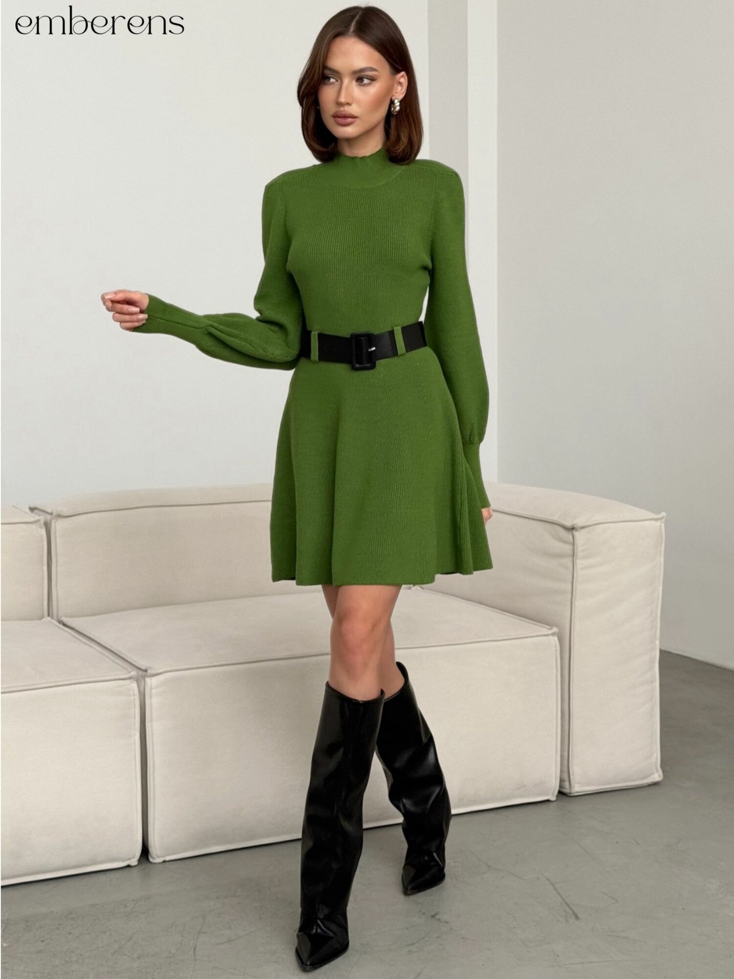 Платье Осень-зима 2025