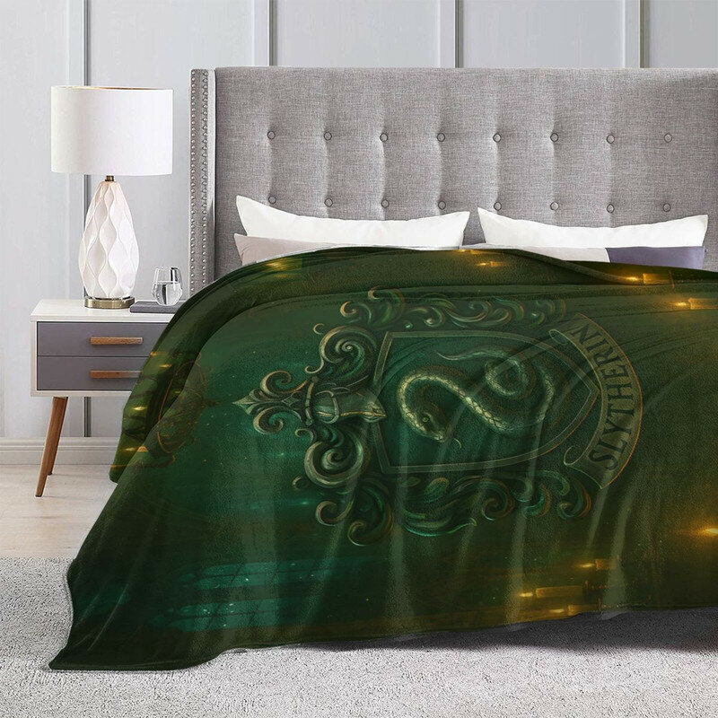 Harry Potter Плед Slytherin Пледы Гарри Поттер Слизерин