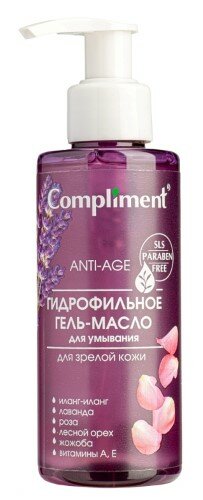Compliment гидрофильное гель-масло для умывания для зрелой кожи 150 мл