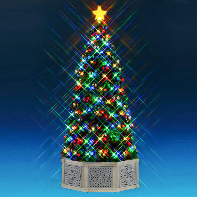 Музыкальная Ель 39 см, музыка, подсветка, Bluetooth, Lemax, 54580-lemax