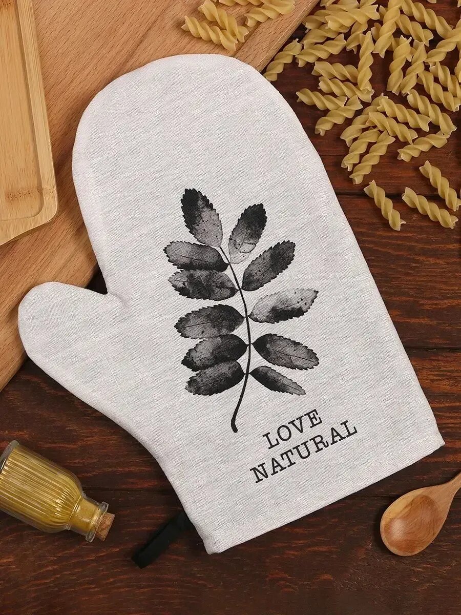 Прихватка 20х27 для горячего варежка для кухни для дома