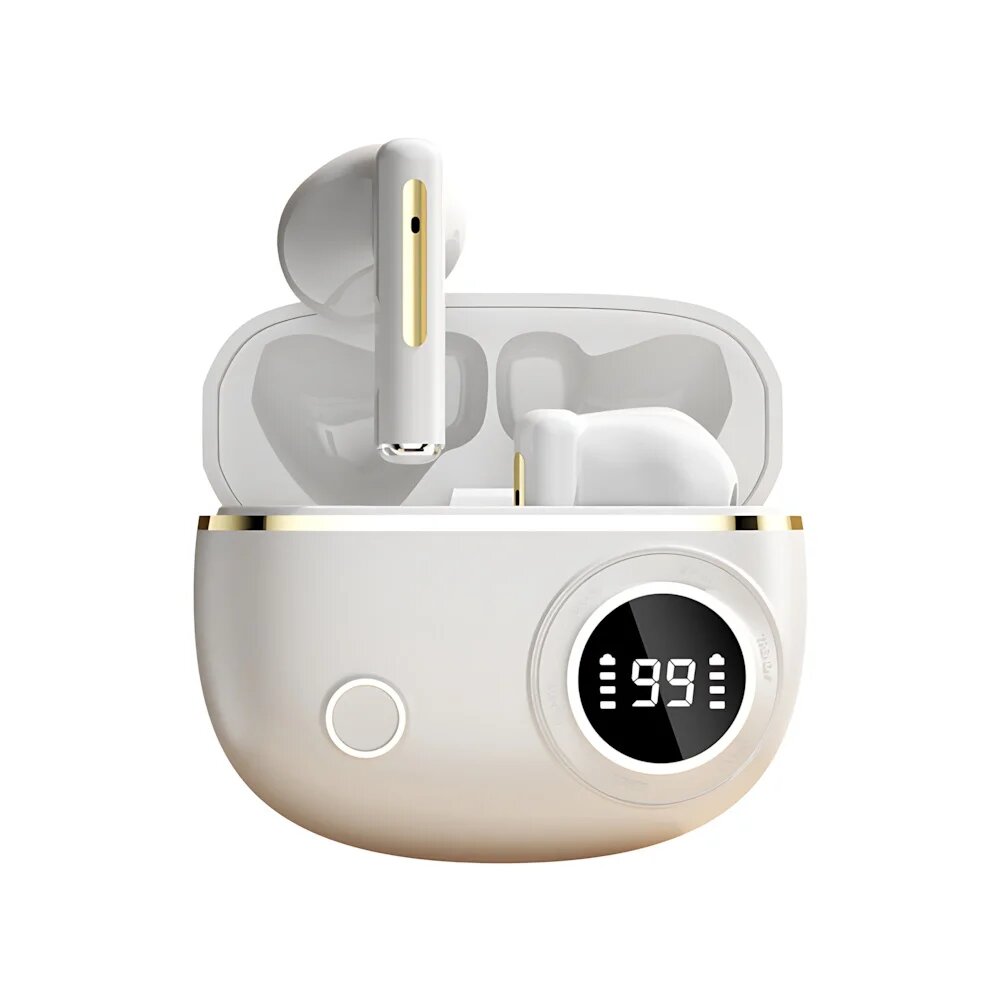 Беспроводные наушники D338 TWS White