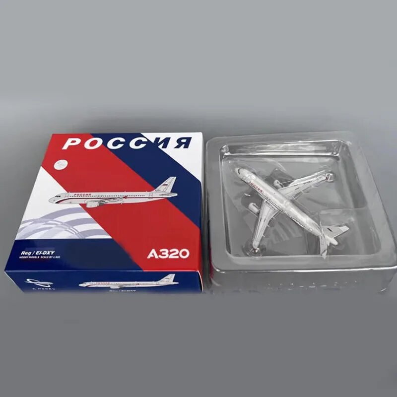 Модель самолета HYINUO A320 EI-DXY 1:400