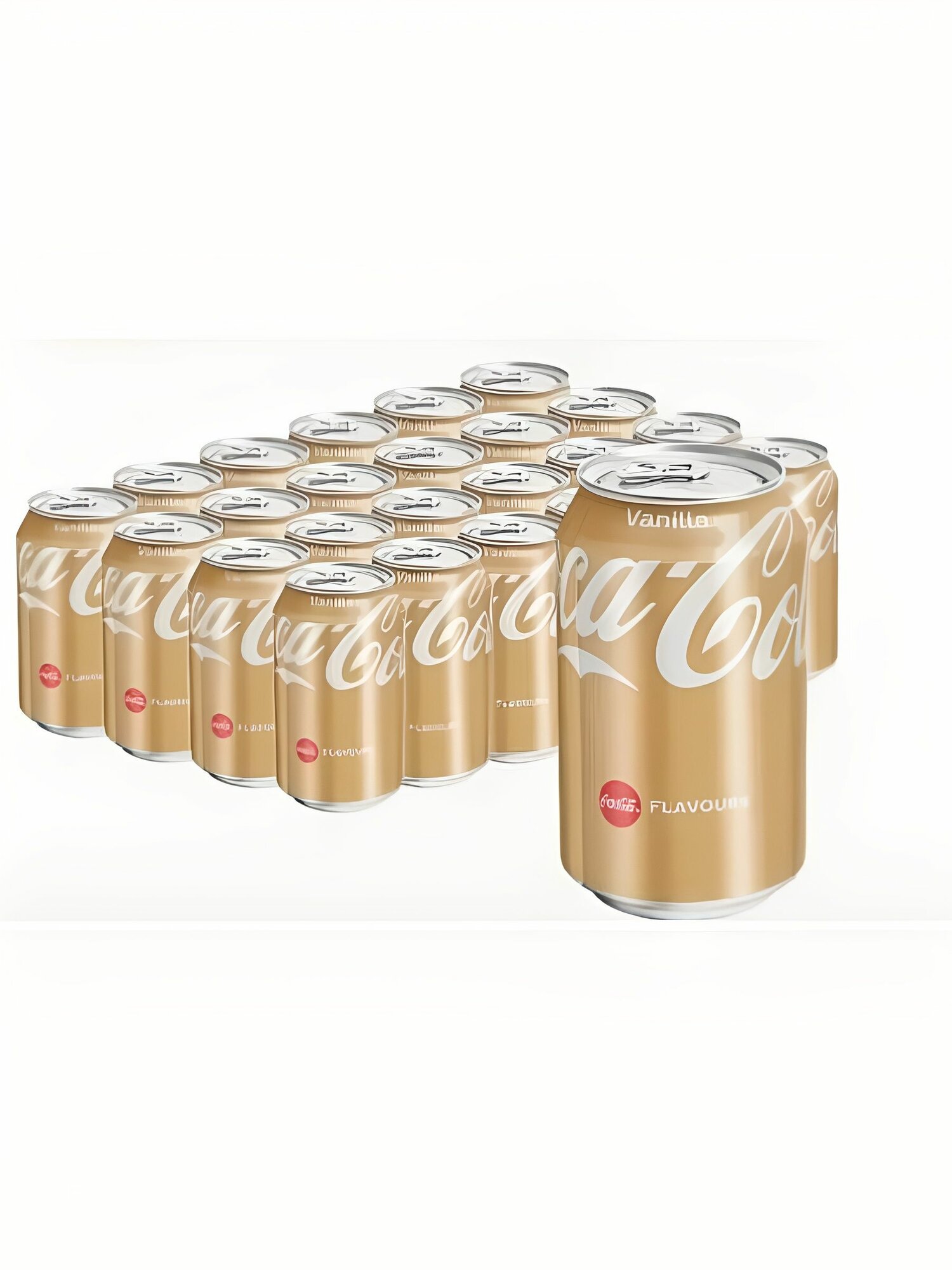 Газированный напиток Евро Coca Cola Vanilla, 0,33 л (24 шт в упаковке)