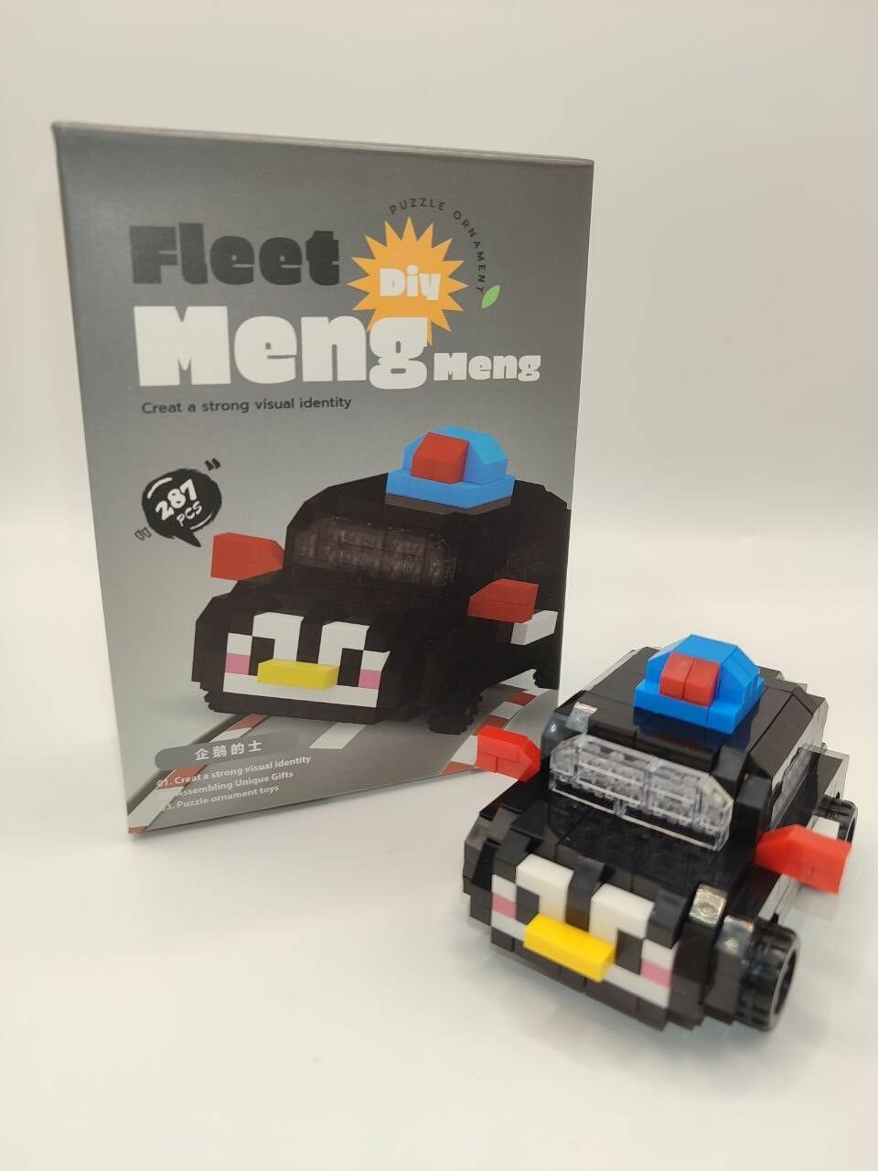 Игроленд Мини конструктор "Зверошинка", Пингвин, 287 деталей