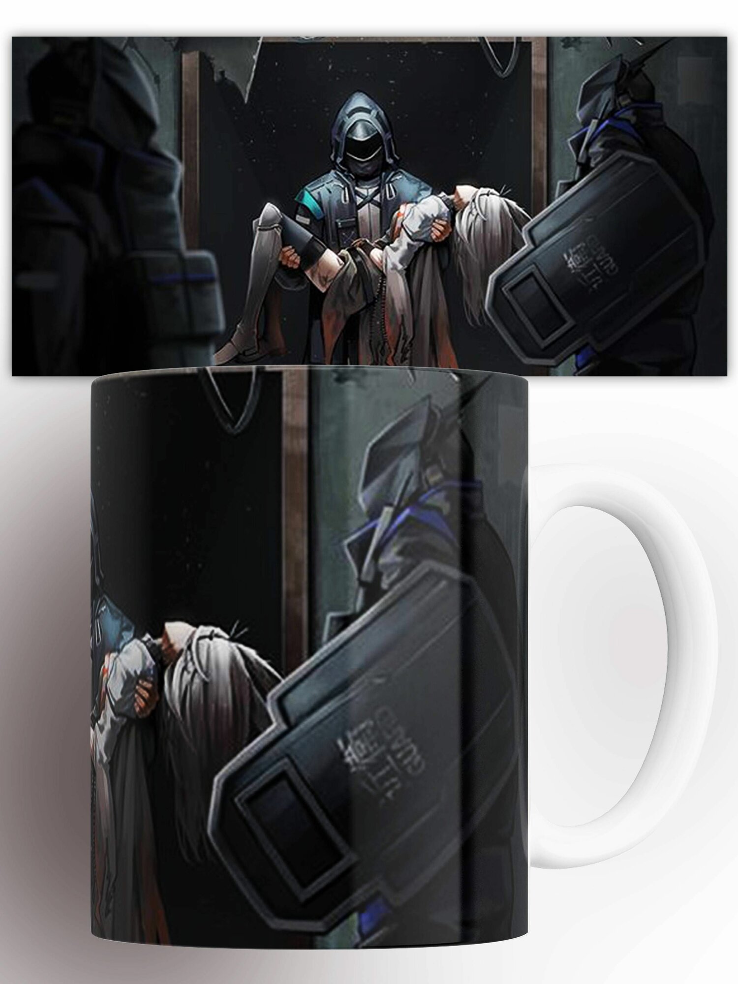 Кружка игра Аркнайтс Aarknights Доктор 330 мл