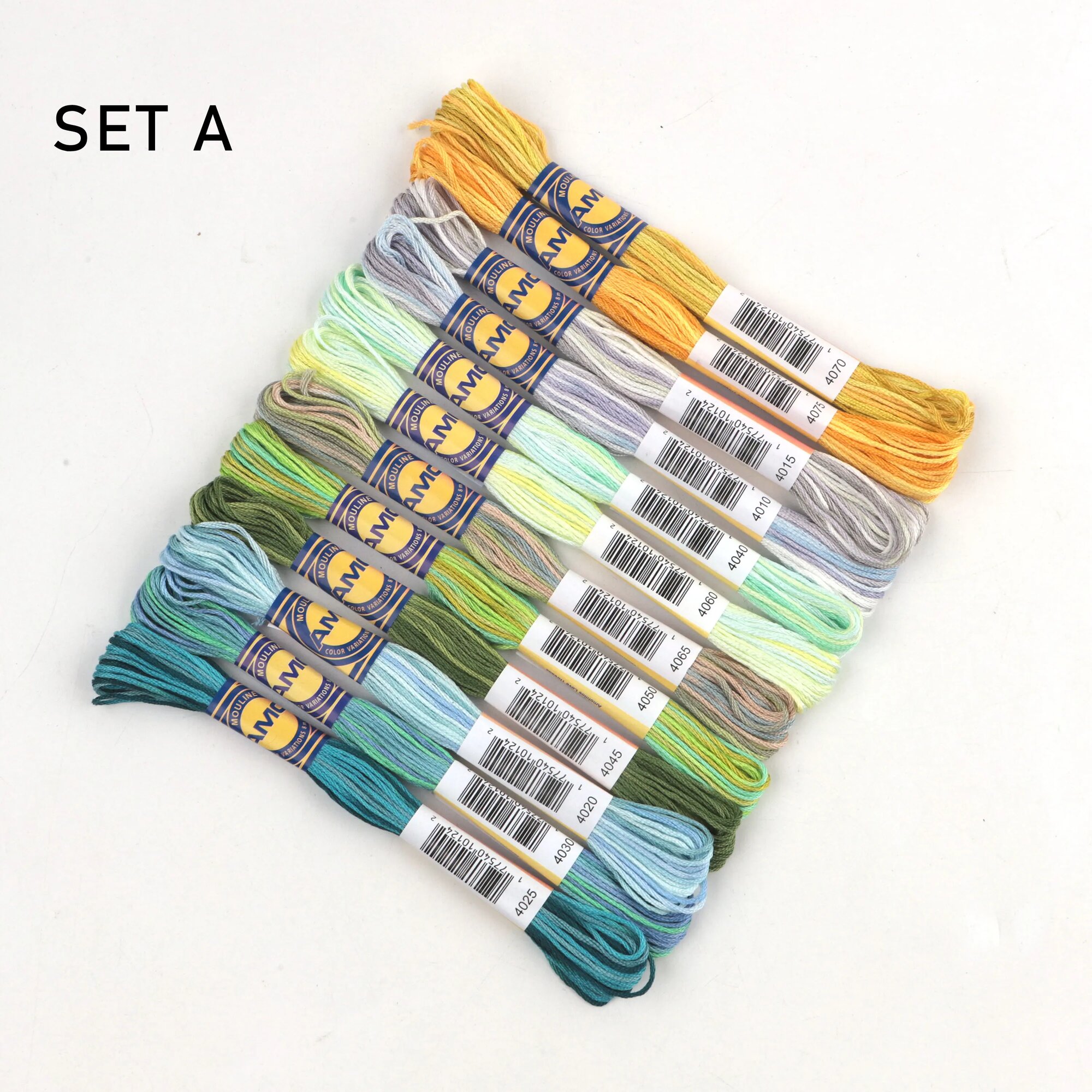 Набор мулине для вышивания DMC 12 цветов Set 12A