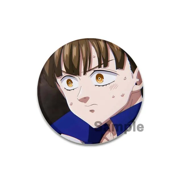 58 мм аниме Nanatsu No Taizai Mokushiroku No Yonkishi 2-й сезон броши мультяшные значки кнопки кнопки для украшения рюкзака