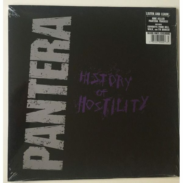 PANTERA HISTORY OF HOSTILITY COLOURED VINYL 12" винил