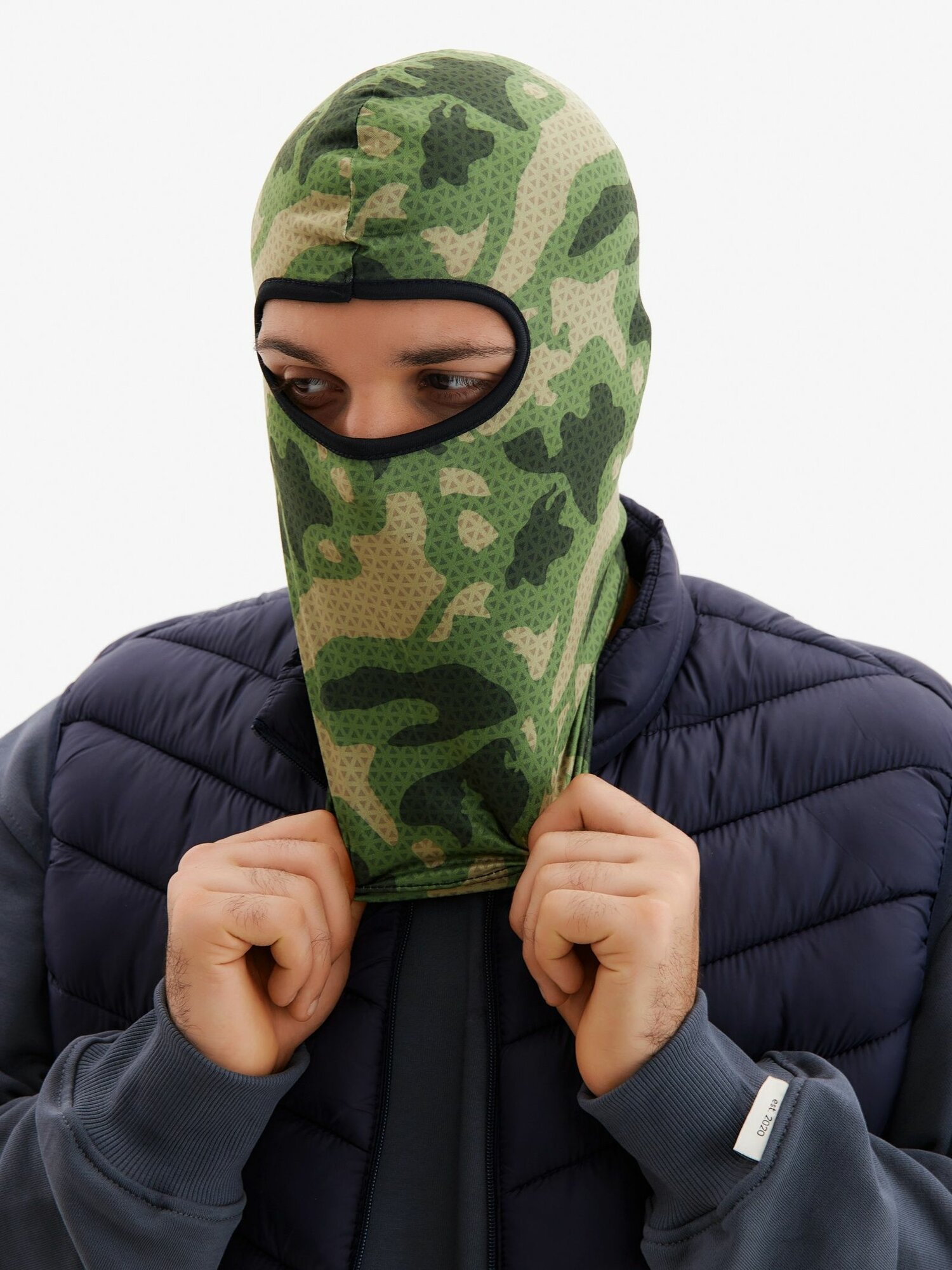 Маска-балаклава "Camouflage", размер универсальный, цвет хаки