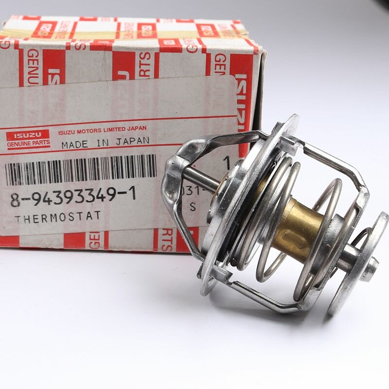 Термостат оригинал Isuzu 8-94393-349-0 76,5 градусов; Двигатель 6HE1; OEM 8-94393-349-0