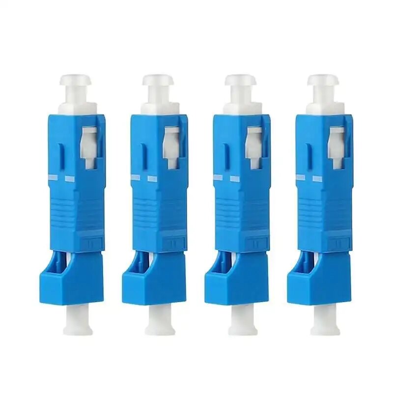 4 упаковки/лот SC/UPC «папа» на LC/UPC «мама» гибридный оптоволоконный адаптер одномодовый разъем 9/125 мкм для измерителя оптической мощности